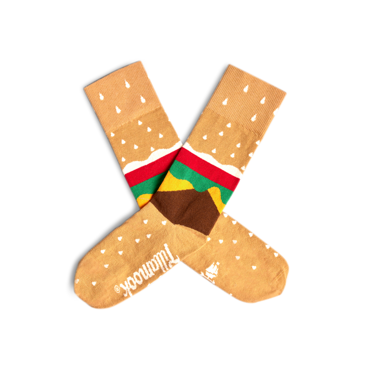 Cheddarburger Socks – Tillamook Shop