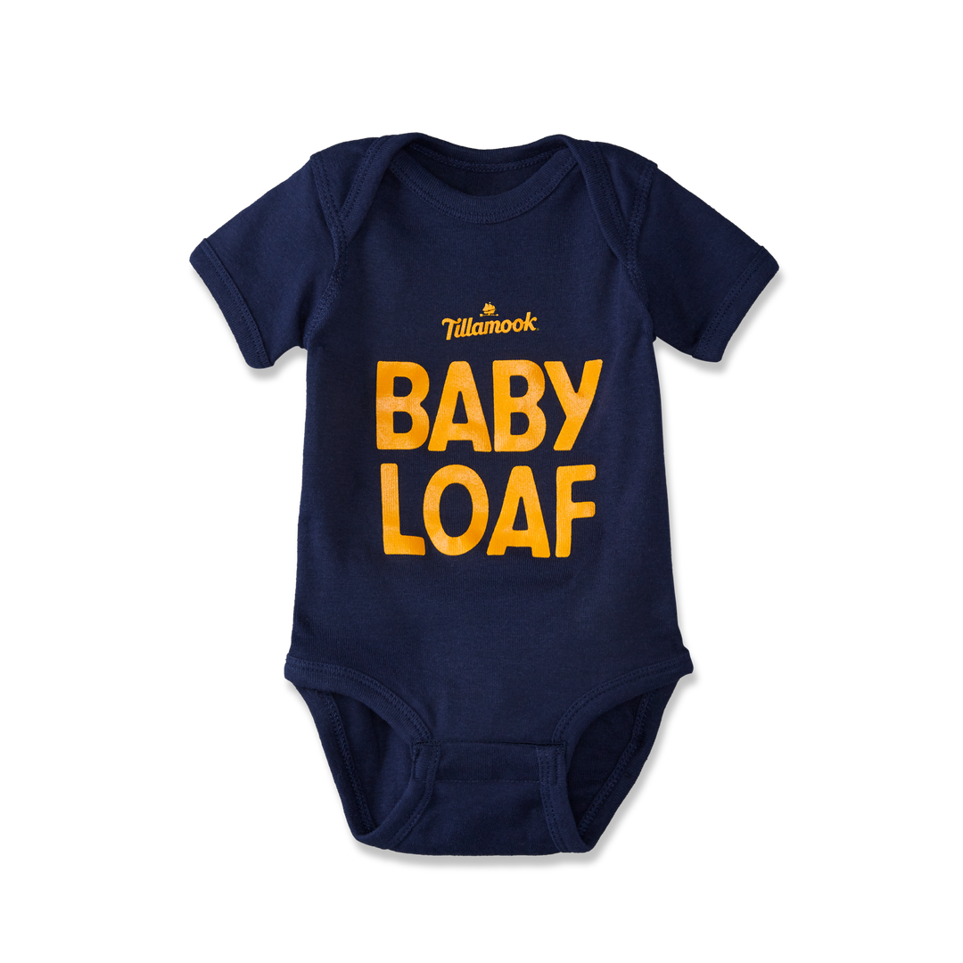 Navy Baby Loaf Onesie – Tillamook Shop